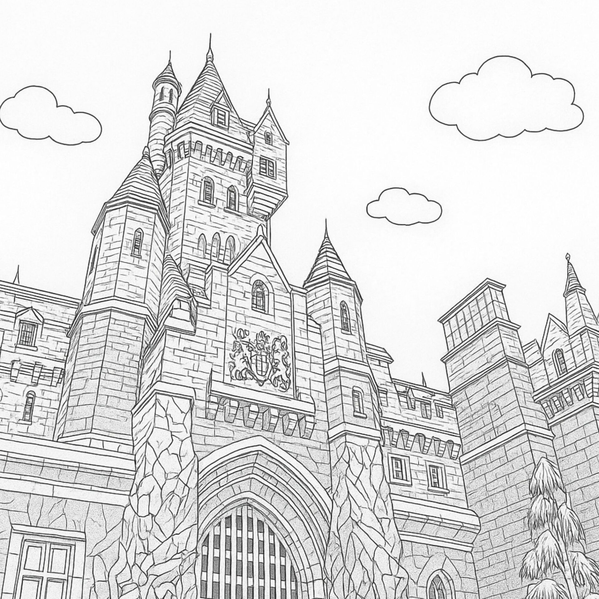 Epic Universal Orlando Coloring Pages - Free & Printable | GirlBall22
